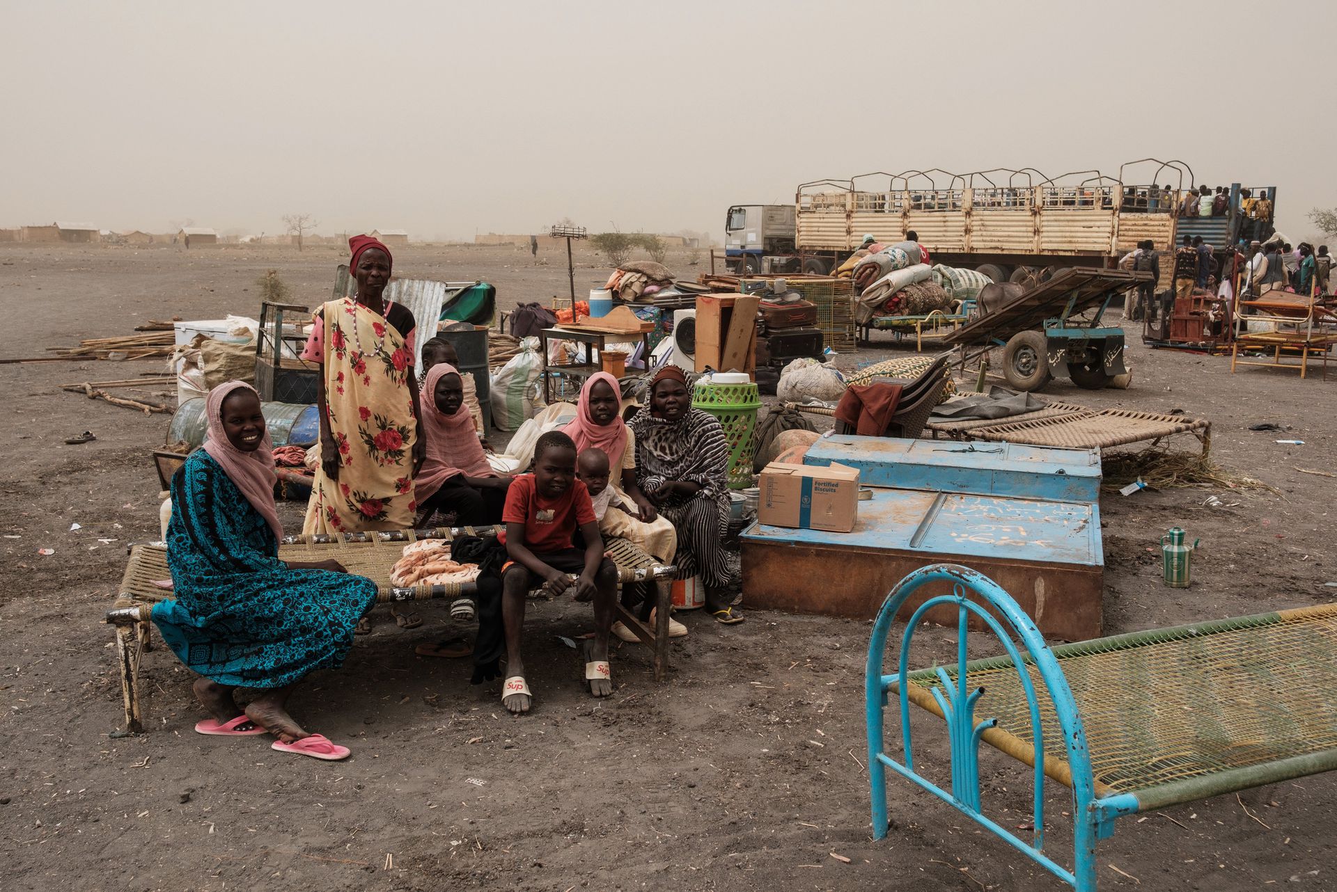 Zuid-Soedanezen waanden zich veilig in Soedan. Nu is het ook daar ...