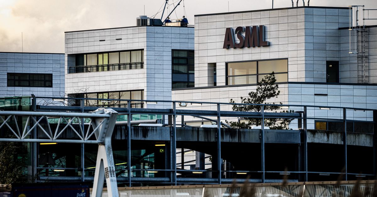 Kabinet legt export ASML naar China aan banden - NRC