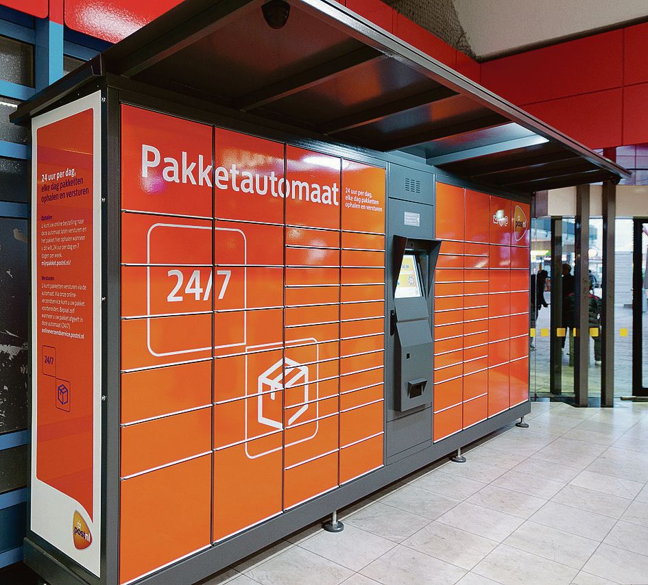 Het pakketje ligt klaar in een kluis op het station - NRC