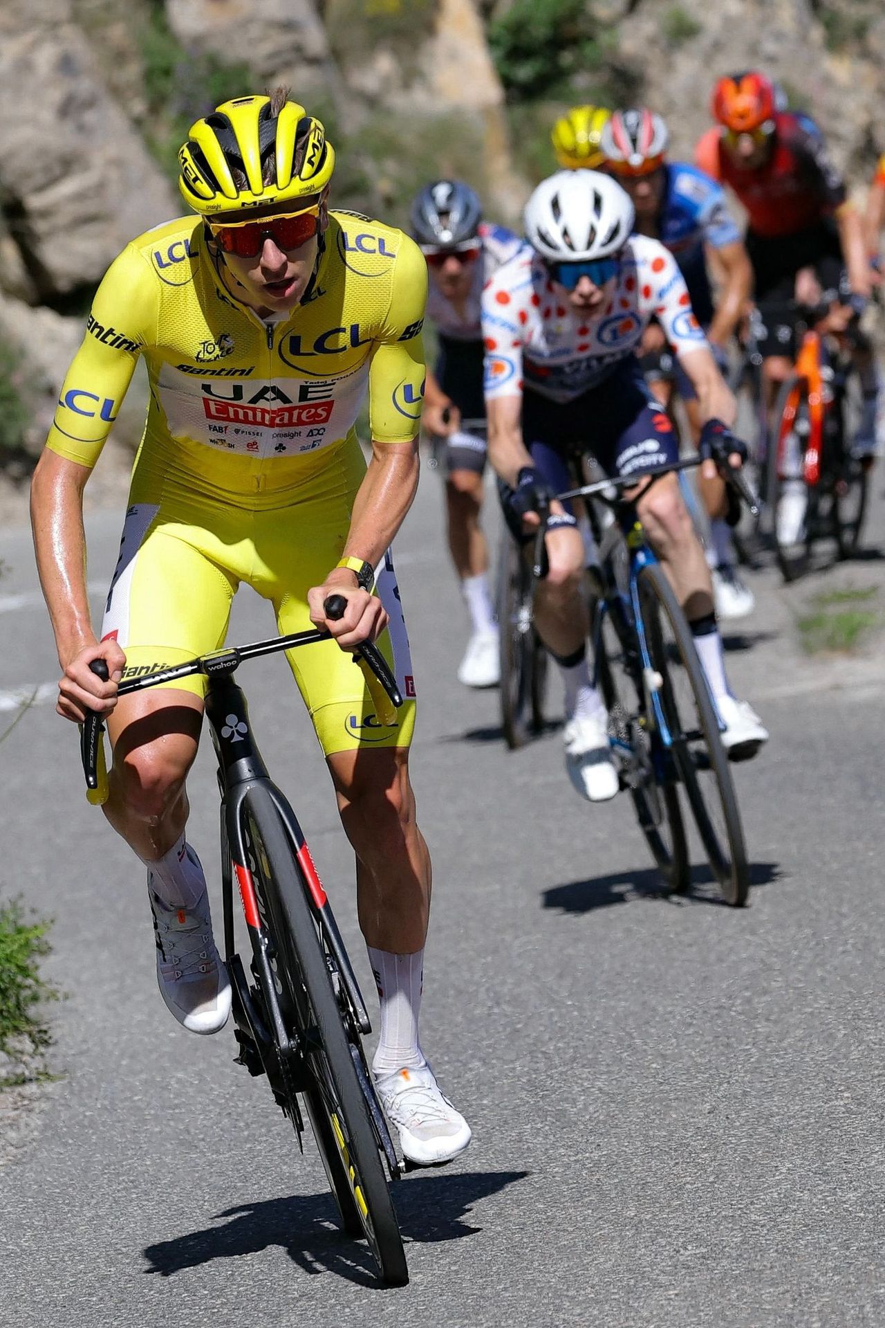 De ‘perfecte’ Tadej Pogacar was niet te verslaan, toch hoopte Jonas ...