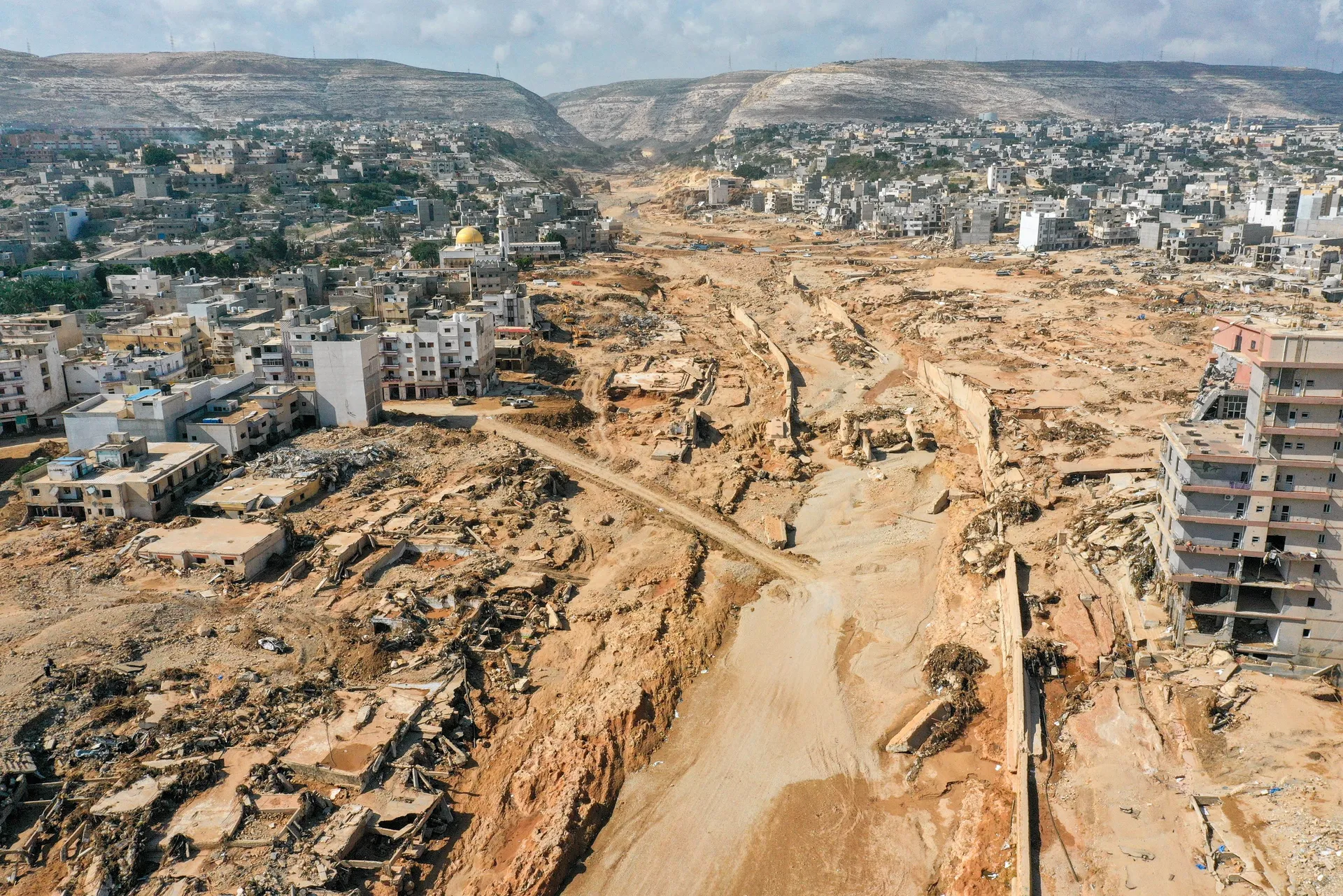 Derna, één jaar na de damdoorbraak: ‘Zoveel armoede hebben we nog nooit ...