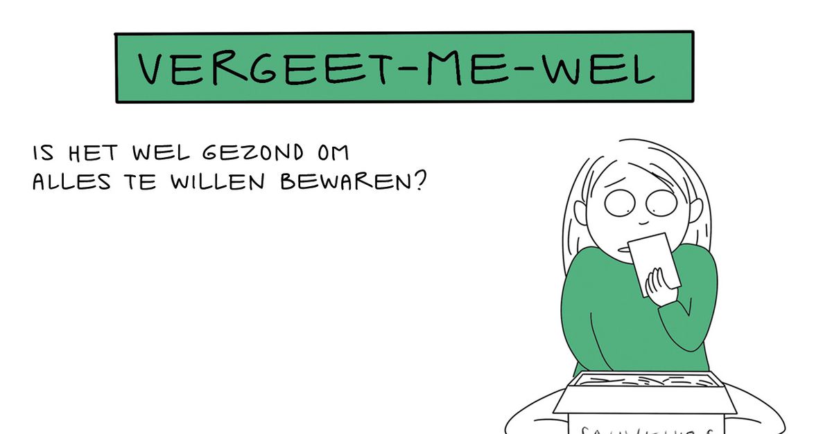 De doos met spullen die je écht wel mag vergeten - NRC
