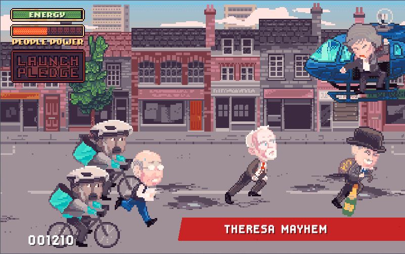 In deze game speel je Corbyn die bankiers aanpakt - NRC
