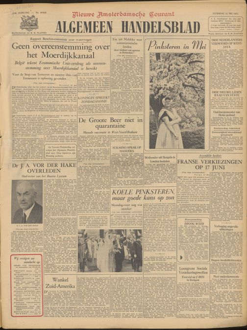 Bij het jubileum: Vereeniging voor den Effectenhandel Een lichaam, dat ...