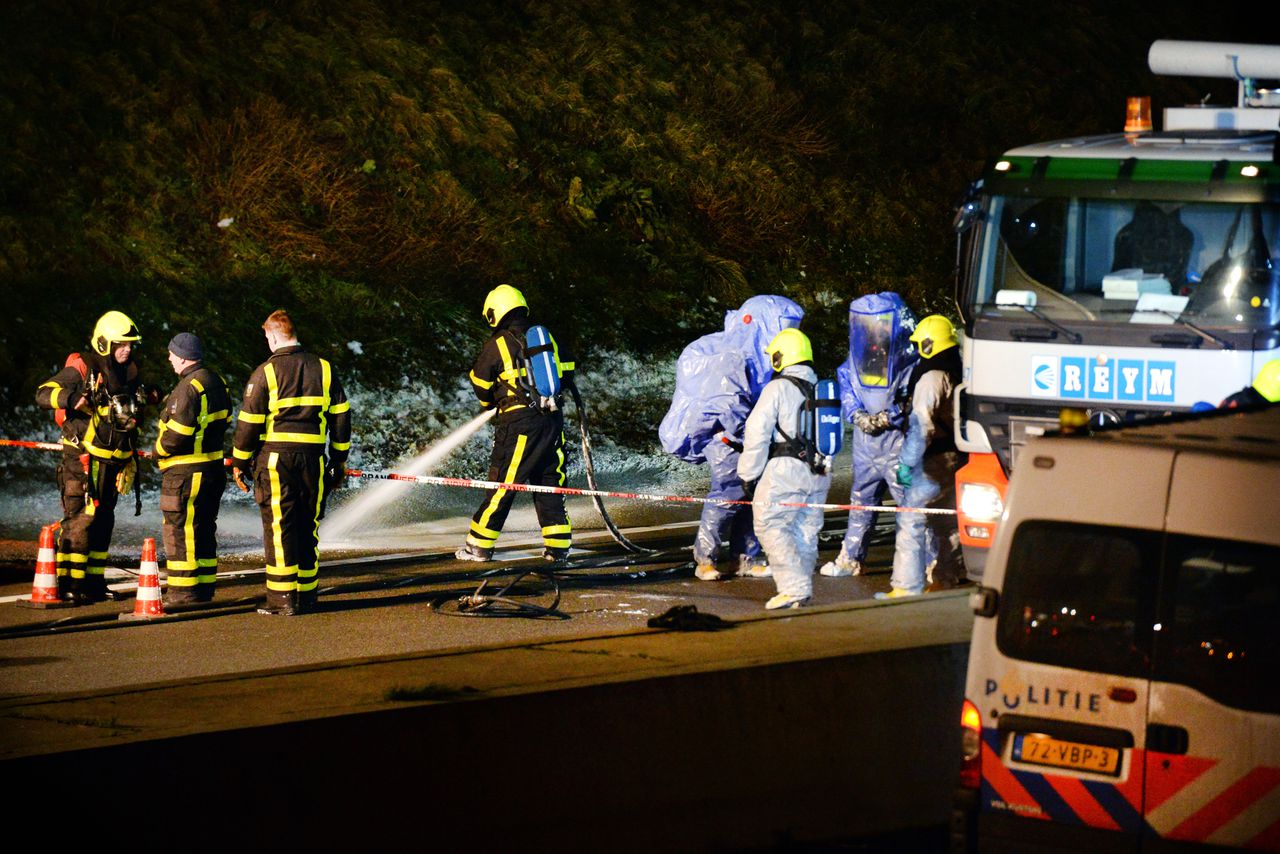 A73 opnieuw afgesloten na ongeluk - weg was amper tien minuten open - NRC