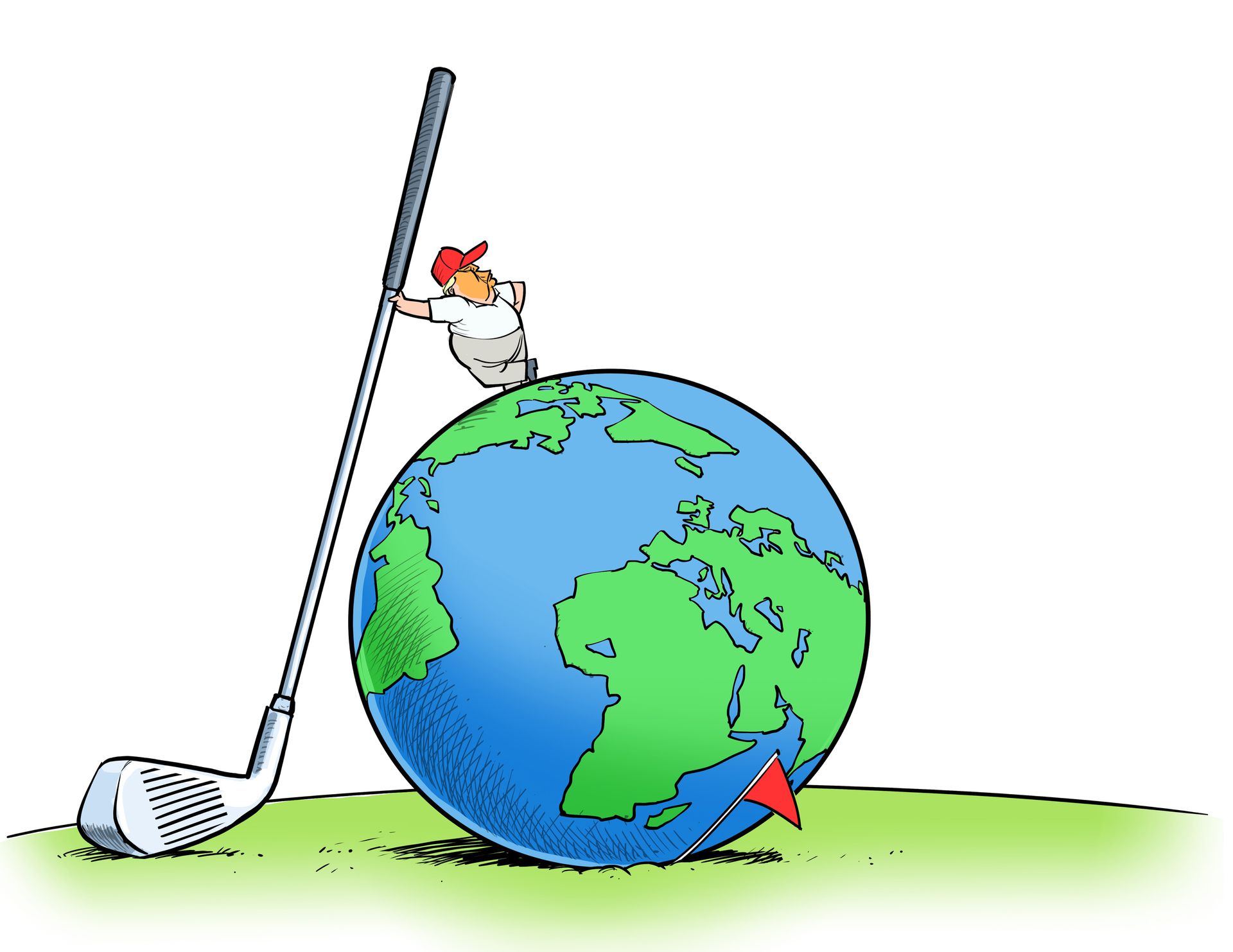 Opinie | Trump wil China de pas af snijden, zelfs als er oorlog voor ...