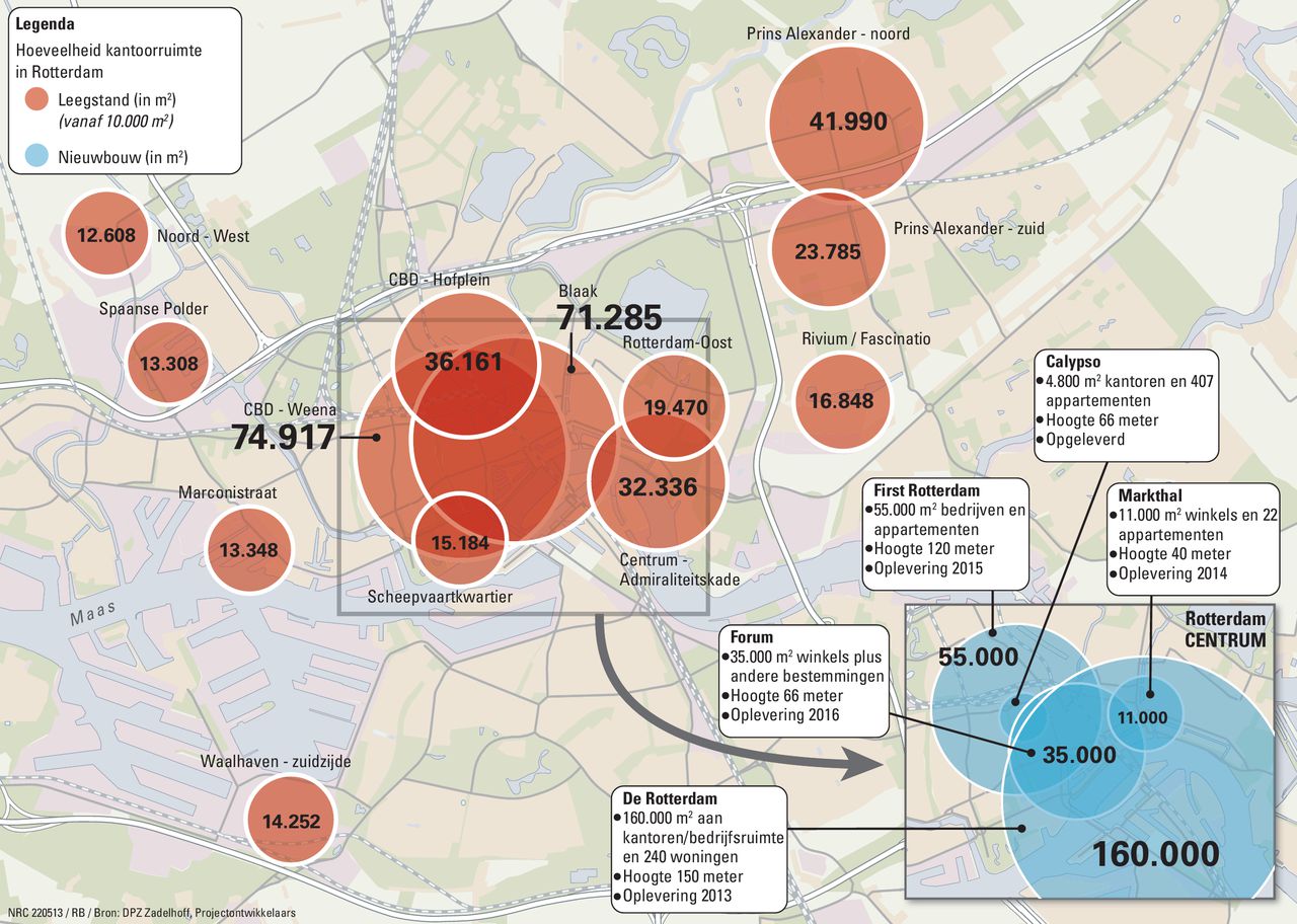En toch bouwt Rotterdam maar door - NRC