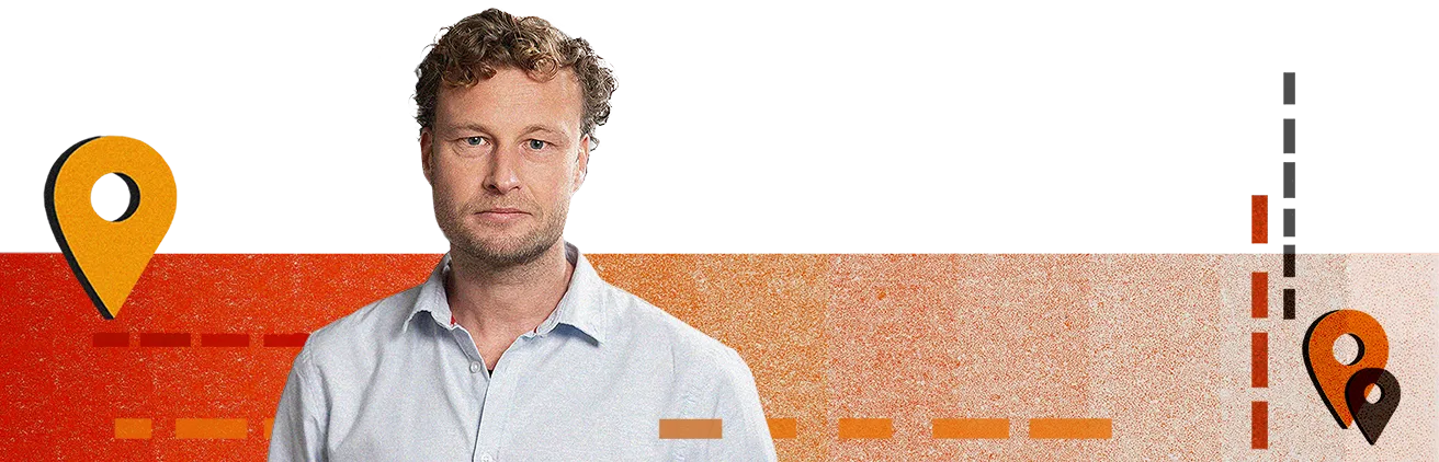 Column | Een vette rode lijn op een verfrommelde kaart: en toen was ...