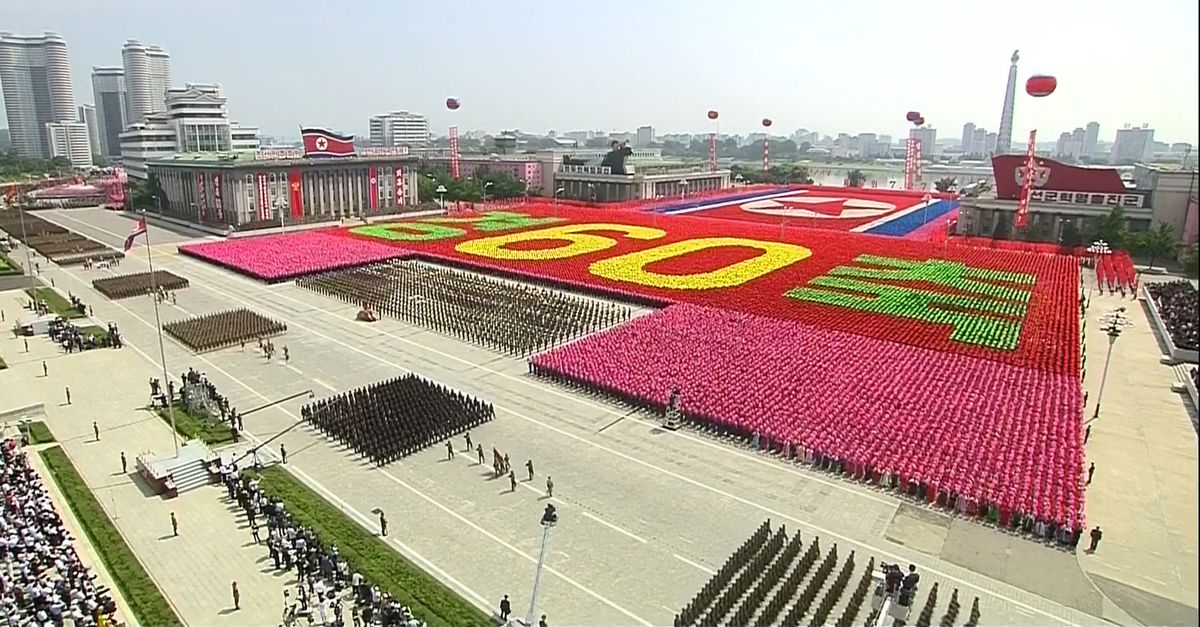 Theater Pyongyang - Noord-Korea viert ‘overwinningsdag’ - NRC