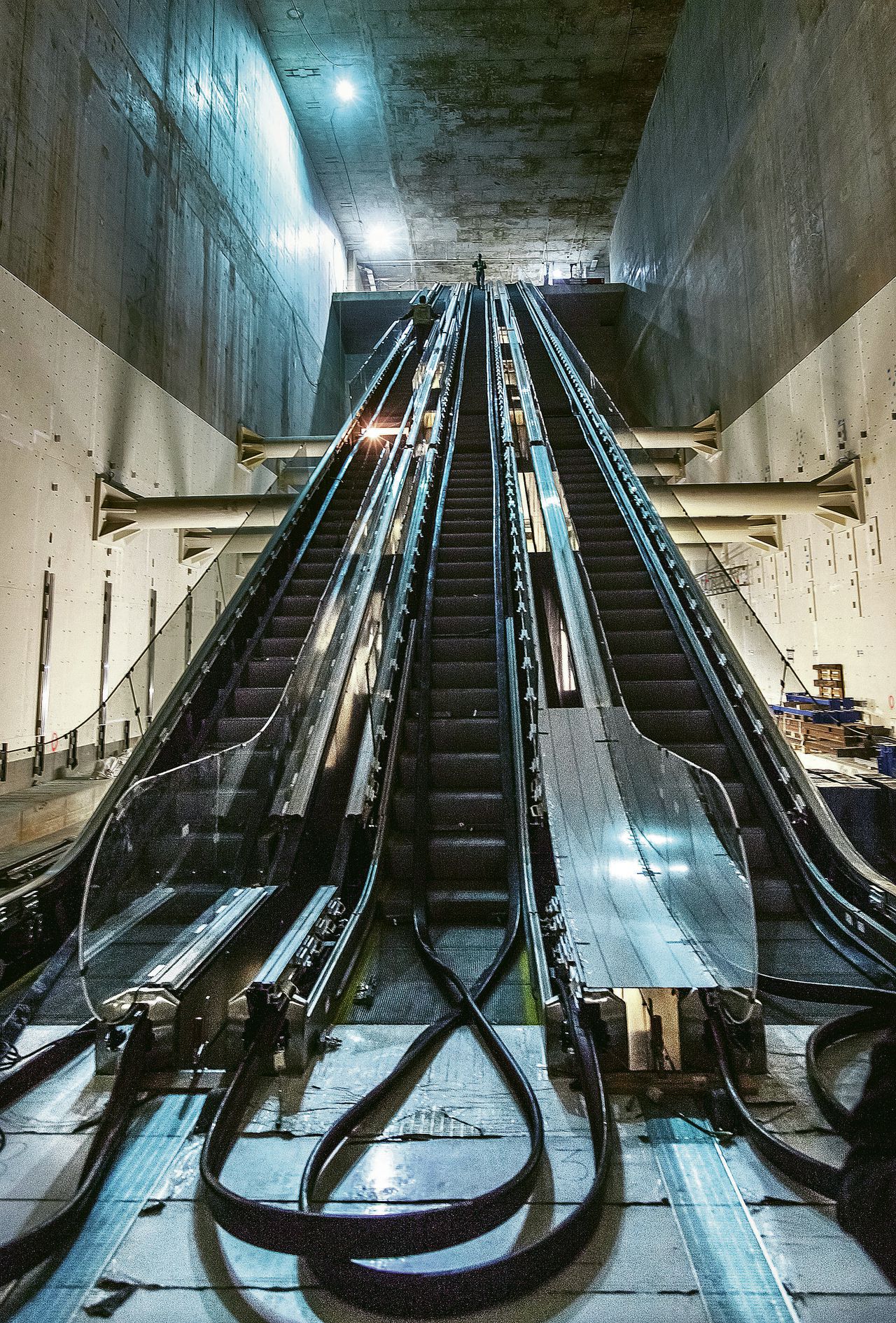 Langste roltrap (47 m) straks in 020 - NRC