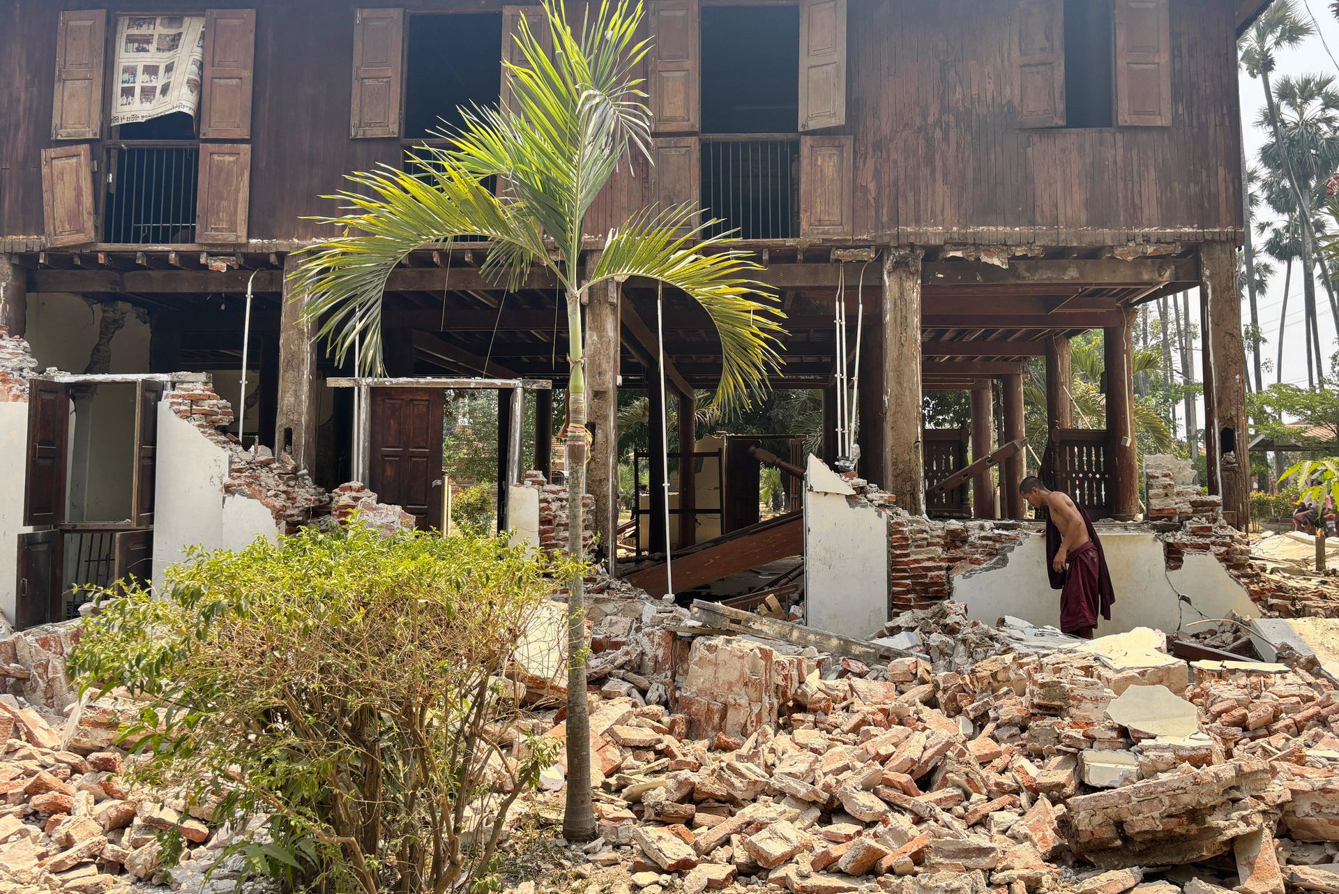 Zware aardbeving treft Myanmar, ook in Bangkok te voelen - NRC